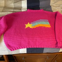 Crochet Pattern Koi Pond Sweater Oversized Pullover, Beautiful, Cozy ...