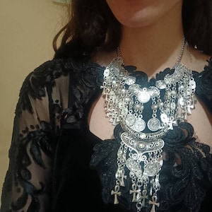 Triple Nosechain clean or Jusa Style Goth Gothic Occult Nose Jewelery ...