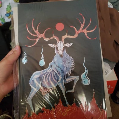 Wrathful Spirit 12x8 Lustre Print - Etsy