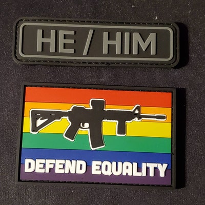Defend Equality Trans Flag and Rifle Hard Enamel Pin - Etsy