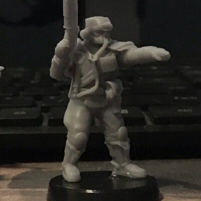 Specialized/command/recon Infantry Heck Ghosts 28mm Thatevilone - Etsy