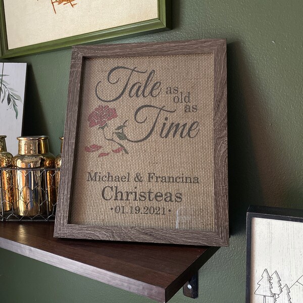 Family Isn't Always Blood - Blended Family Burlap Print - Custom ...