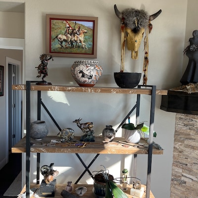 Museum Quality Traditional Hopi Chasing Star nangasohh Kachina/made by ...