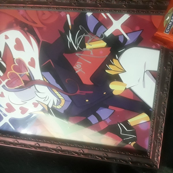 Metallic Ornate Red Picture Frame- Victorian Gothic Picture Frame- A5 ...