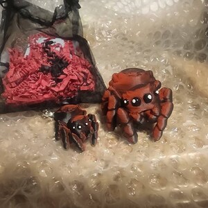 Jumping Spider 3D Print Spider Halloween Spider Spooky Gift - Etsy