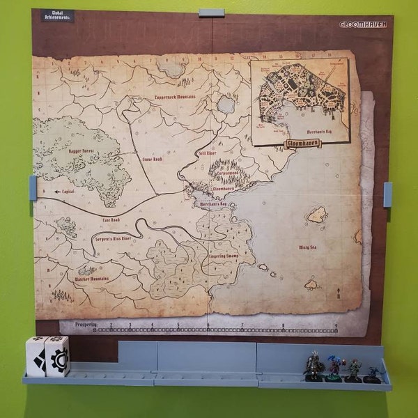 STL File Gloomhaven Map Frame & Mini Display - Digital Download - Etsy ...