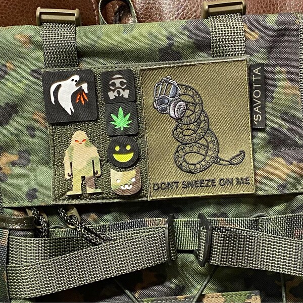 Cat Head Tactical Patch Multicam and Black Small - Etsy