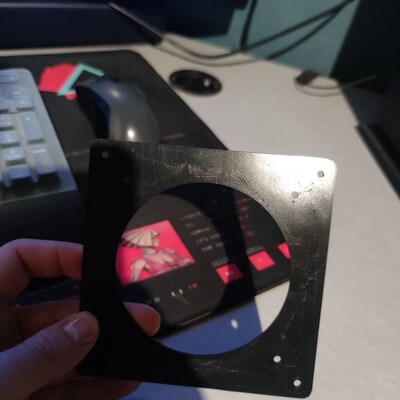 120mm 240mm 360mm AIO Radiator Shroud Computer Fan PC Case Mod Custom ...