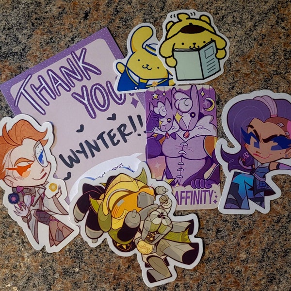 Overwatch DPS Stickers // OW2 - Etsy