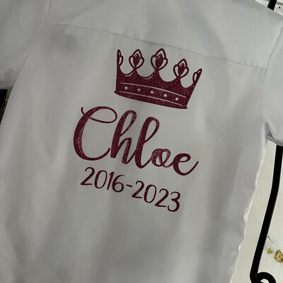 Personalise Your Leavers Shirt at Home School Leavers Day Personalise ...