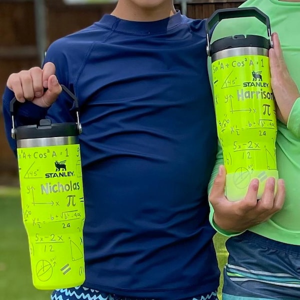 40 Oz. Personalized Stanley Tumbler, Laser Engraved With Name - Etsy