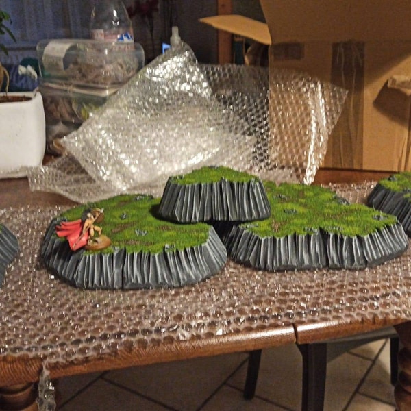 Wargame Terrain - Forest Trees Set – PAINTED - Miniature Wargaming ...