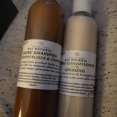 Chebe Shampoo & Conditioner Pack...hair Growth Kit ...