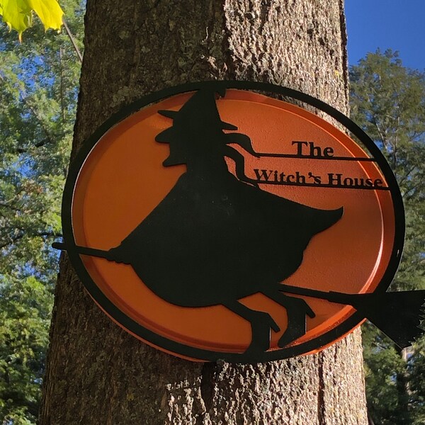 Custom Front Porch Sign Fall, Personalized Halloween Witch, Halloween ...
