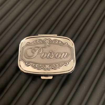 Poison Victorian Pill Box Goth Witchy - Etsy