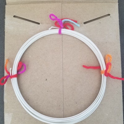 STARTER KIT: 5 Yards 19 Gauge Millinery Wire and 5 Steel Joiners - Etsy