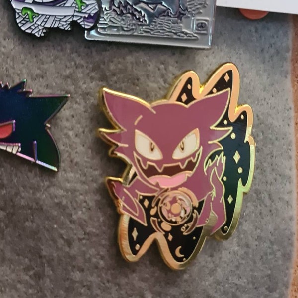 Gengar Hard Enamel Pin (kanto Pokemon Pin Collection) - Etsy
