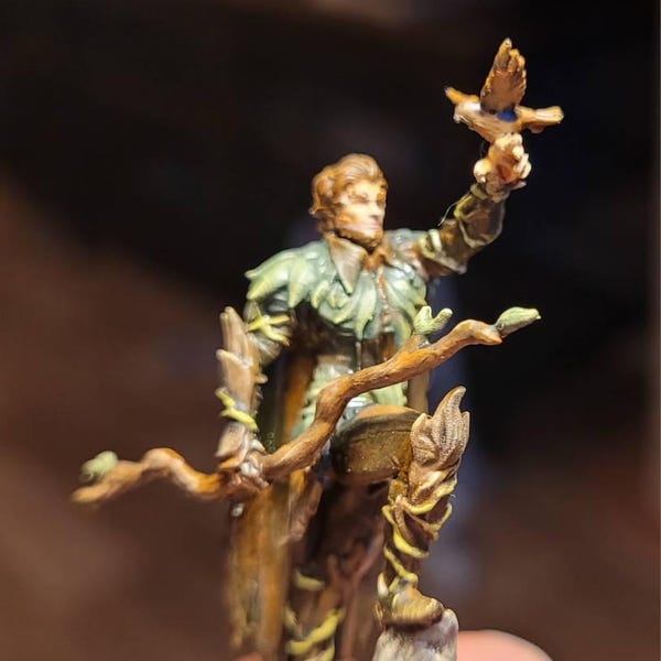 Human Ranger Miniature | Human Fighter Miniature | for D&D 5e ...