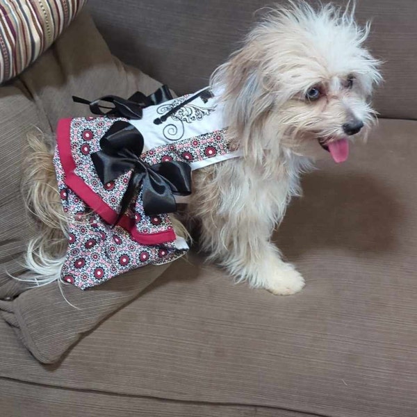 Steampunk Dog Dresses, Gothic Dog Dresses, Dog Clothes, Dog Apparel ...