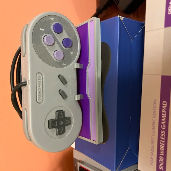 Display Stand for Original SNES Controllers / Multicolors / Custom 3D ...