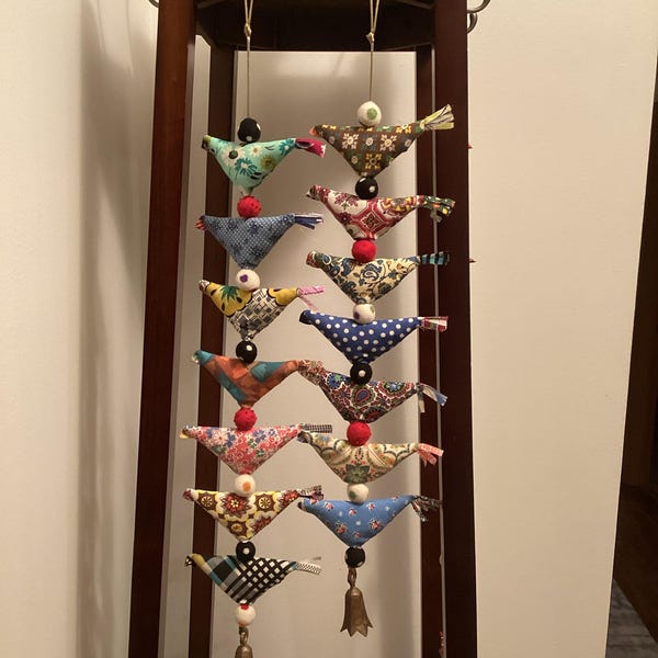 Prosperity Hens Sewing Pattern: Fabric Chickens Tutorial (PDF Download ...