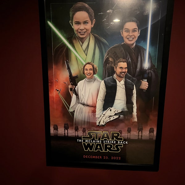 Movie Poster Custom Portrait, Custom Movie Posters Can Be Anything You ...