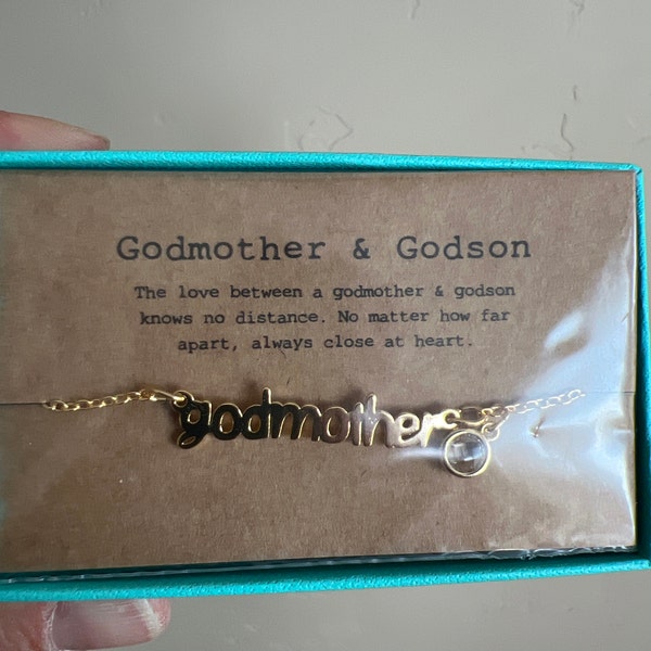 Godmother Bracelet, Godmother Proposal, Godmother Gift From Goddaughter ...
