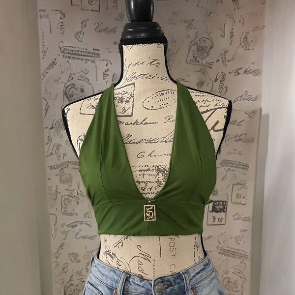 Halter Top Sewing Pattern PDF XS - XXL Crop Top Bralette Pattern Diy ...