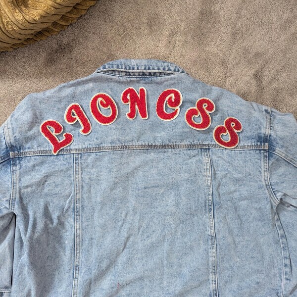 Vibrant 7-color Patches - Gradient Letter Patches, Iron-on or Sew-on ...