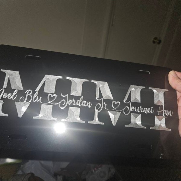 Engraved US USA We the People 1776 Patriotic Gift License Plate Car Tag ...