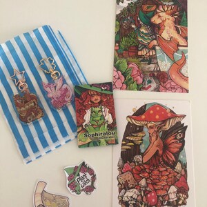 Enchanted Forest Postcard Prints - Etsy