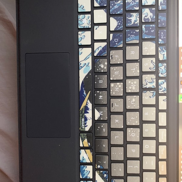 Surfacebook Keyboard Stickers Surface Pro 7 Individual Keys Decal the ...