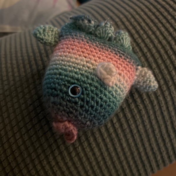 Crochet Fish Pattern, Sunfish, Mola Mola Amigurumi Pattern, Summer Fish ...