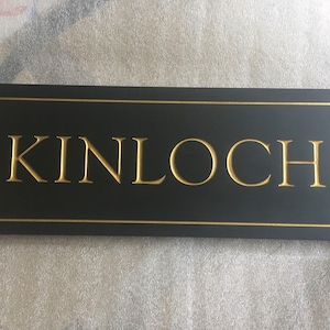 Rustic Chipped Edge Slate House Signs 20mm Thick Deep Engraved - Etsy UK