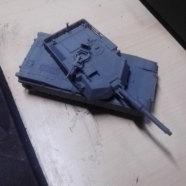 M1A1 Abrams US Army Main Battle Tank - 3D Resin Printed 28mm / 20mm ...