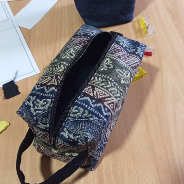 Cosmetic Pouch Sewing Pattern PDF , 5 Sizes Classic Boxy Pouch PDF ...