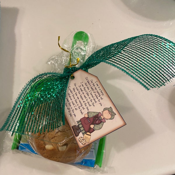 Dustpan Cookies Tag - CU Digital Printable -immediate Download - Etsy