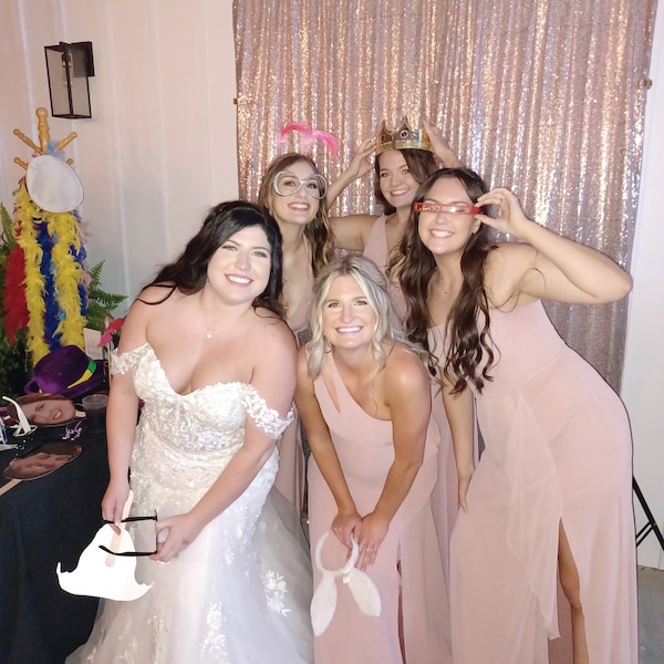 Sequin Photo Backdrop, Sequence, Wedding Photo Booth, Photography ...