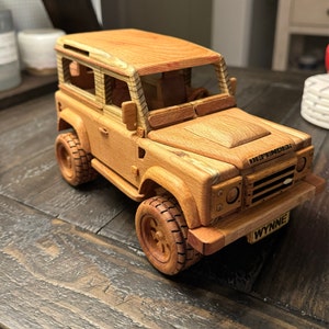 Ferrari Car 599 GTO Toy Model Wooden Gift Handcrafted From Beech Wood ...