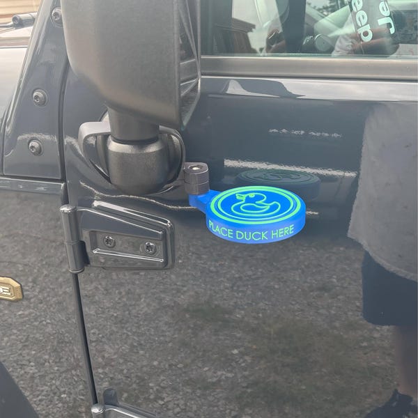 Duck Keychain 3D Printed Jeep Duck Duck Jeep - Etsy