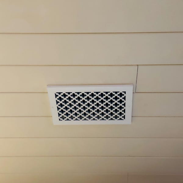 Custom Vent Cover for Walls and Ceilings, Wall and Ceiling Register ...