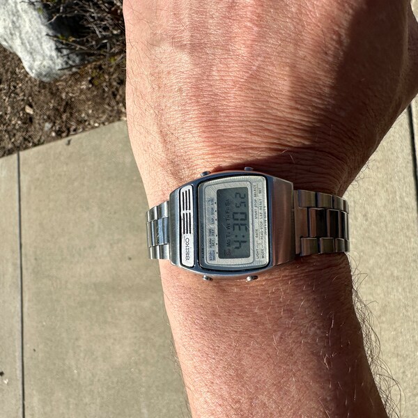 Vintage CASİO 1980 Db-520/data Bank/watch/hours/gift/seiko/memory ...