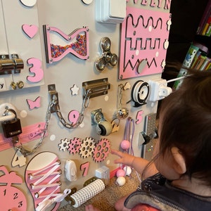 Busy Board 1 2 3 Year Old Baby Girl Boy Gift Toddler Sensory Activity ...