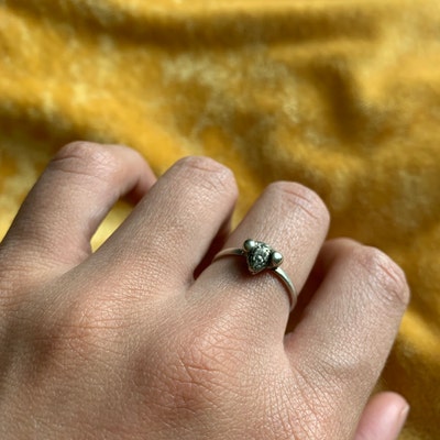 Praying MANTIS Stacking Ring Oxidized Insect Jewelry Sterling Silver ...