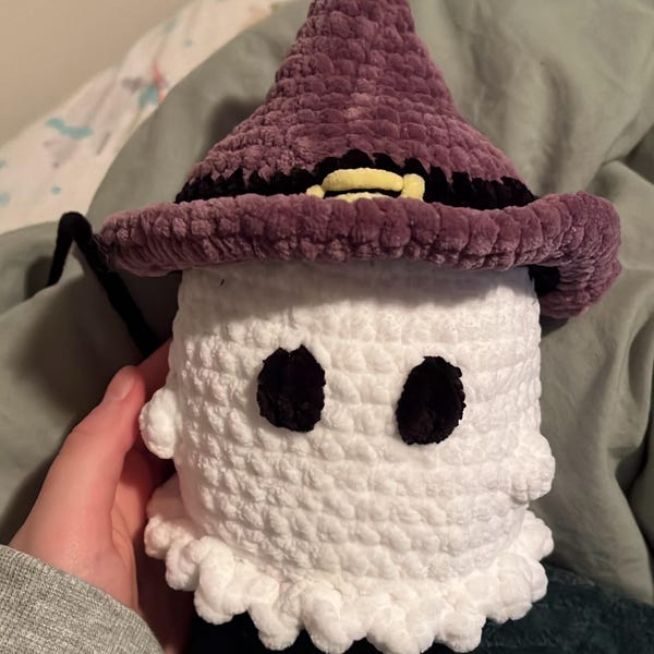No Sew Ghosts Wearing Hats 4 in 1 PDF PATTERN (no Sew Ghost Crochet ...
