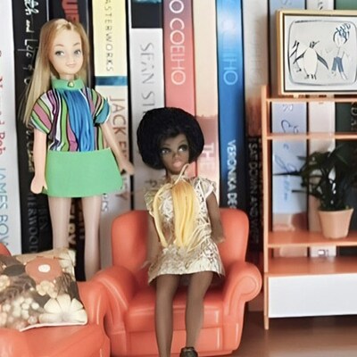 Topper Dawn palitoy Pippa Doll Vintage Handmade Wedding Gown and Veil ...