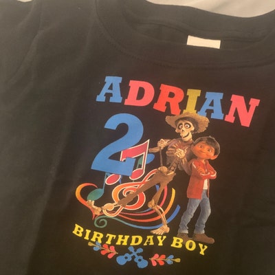 Coco Birthday Shirt, Coco Boy's Shirt, Coco Birthday Boy, Coco Black ...