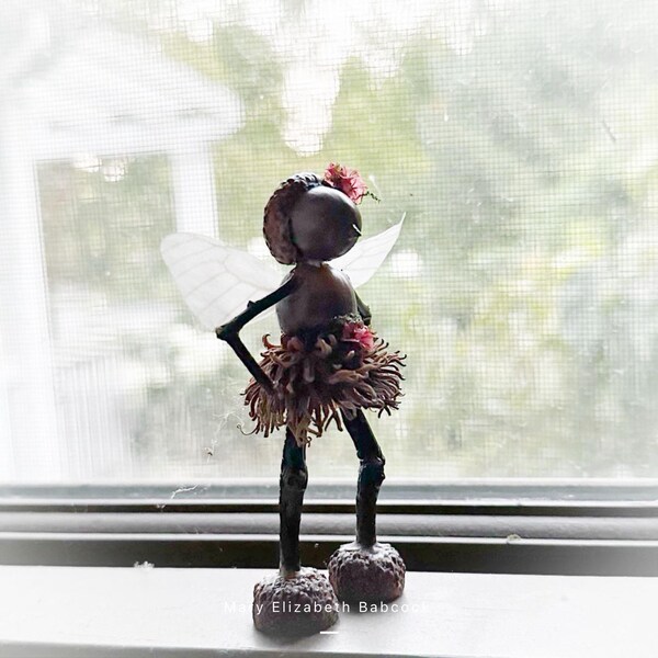 Oakie Acorn Elves, Fantasy Art Figurine, fishing With Dad. - Etsy