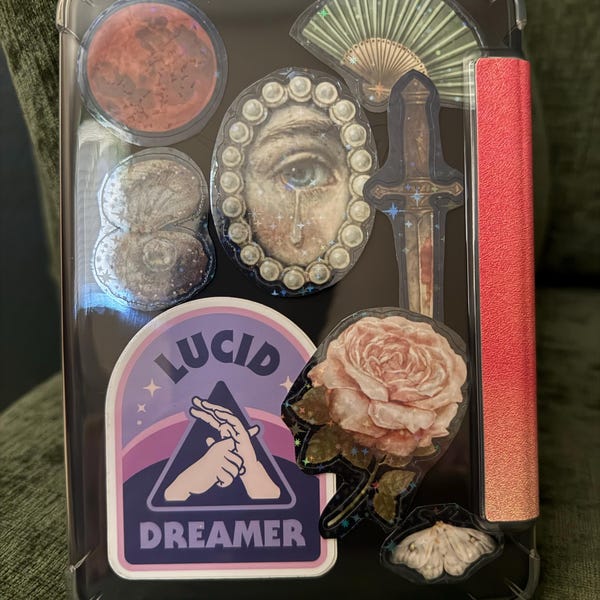 Lucid Dreamer Sticker - 3" Durable Vinyl Sticker - Weather Resistant ...