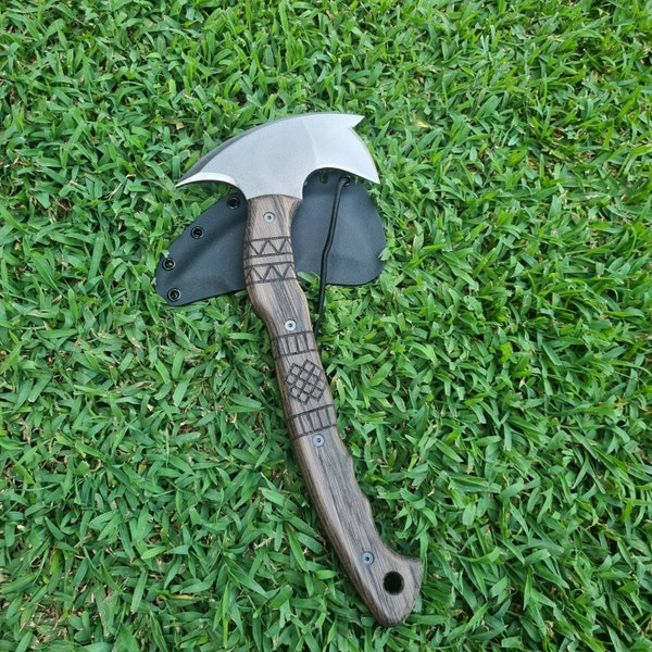 Odin Hammer mit Valknut & Vegvisir Symbol, personalisierter ...